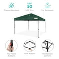 Best Choice Products 10'x10' Easy Setup Canopy, One-Button, Wheeled ...