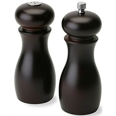 Olde Thompson 37-700 Dover Wood/Acrylic Peppermill and Salt Shaker Set ...