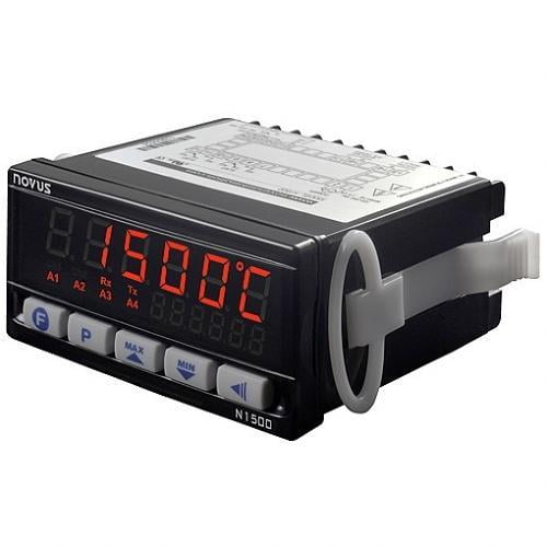 NOVUS 81500FT344 N1500 FT RS485 24V Flow rate indicator, 4 relays out ...