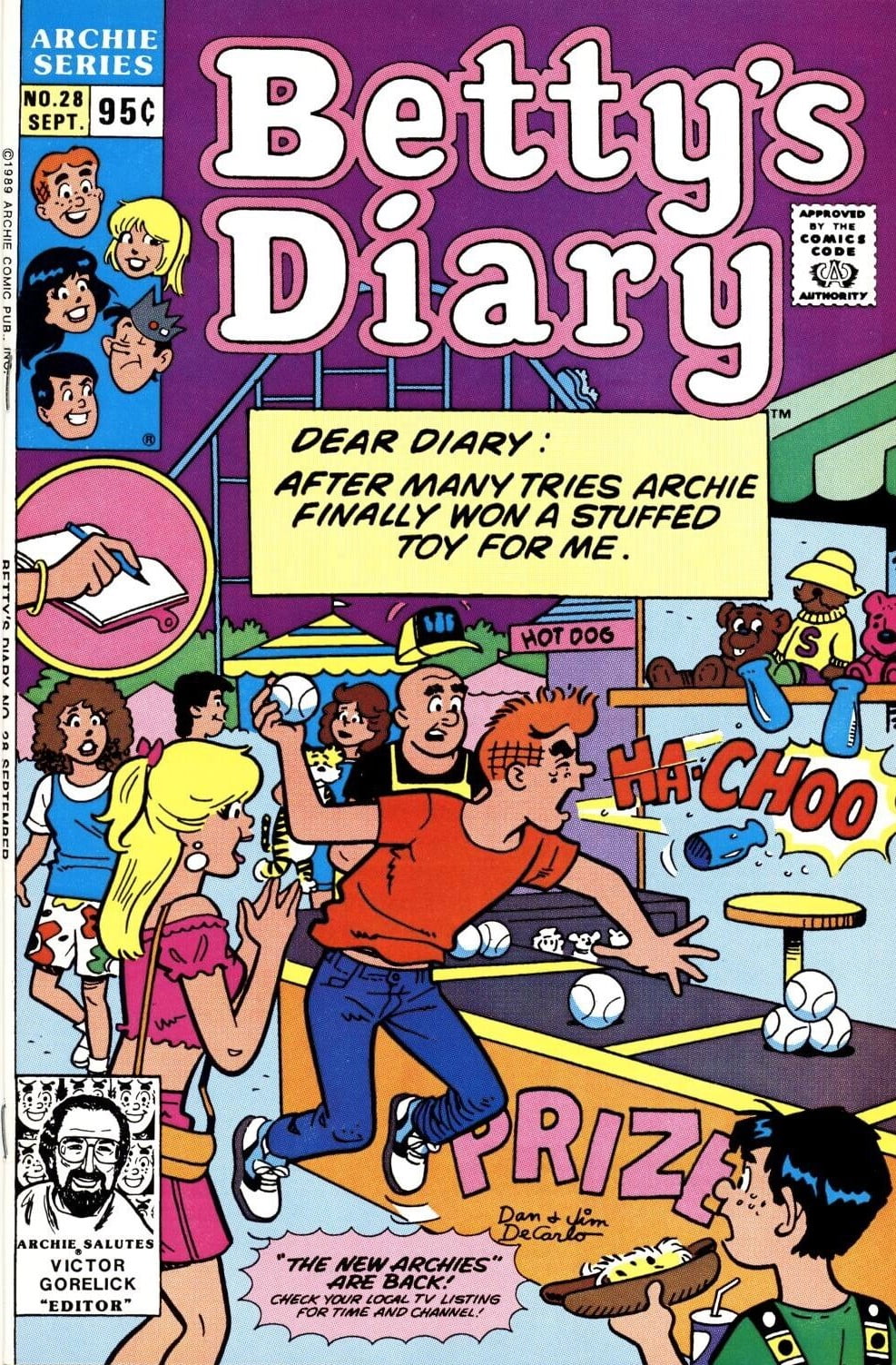 Betty's Diary #28 VF ; Archie Comic Book - Walmart.com