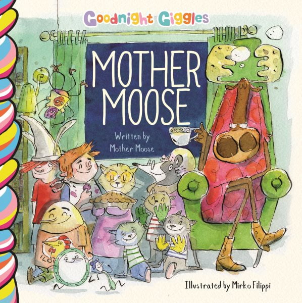 Pre-Owned Goodnight Giggles Mother Moose, (Board Book) - Walmart.com