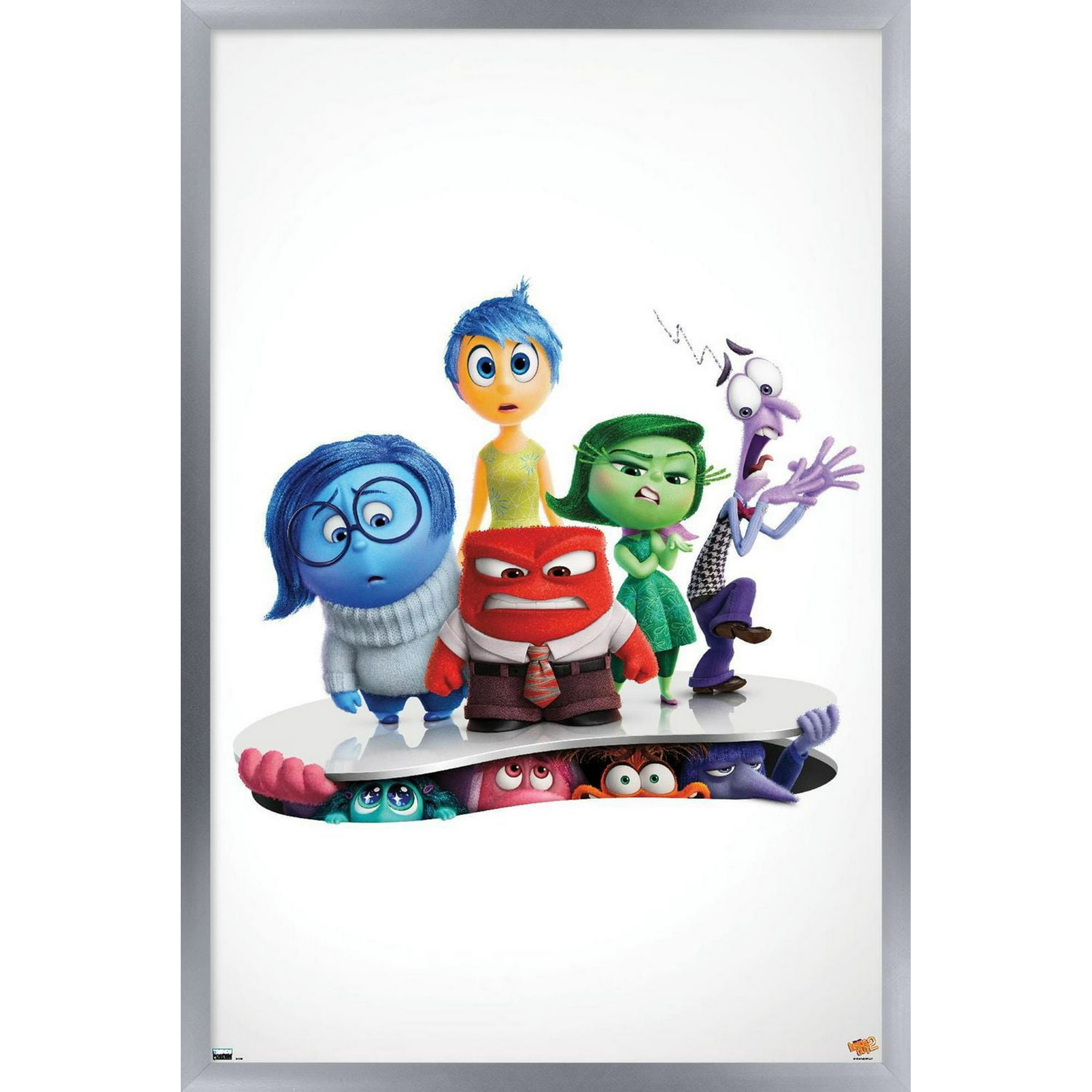 Trends International Disney Inside Out 2 - One Sheet Wall Poster  14.725 X 22.375 Framed 22 In X 34 In