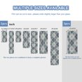 Christmas Snowflake Plaid Window Privacy Film Rainbow Static Cling ...