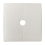 AOOOWER Plastic Split Square Escutcheon Plate Wall Split Flange for 0. ...