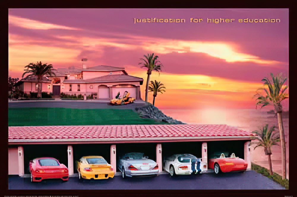 Justification For Higher Education - #1 Classic College Poster ...