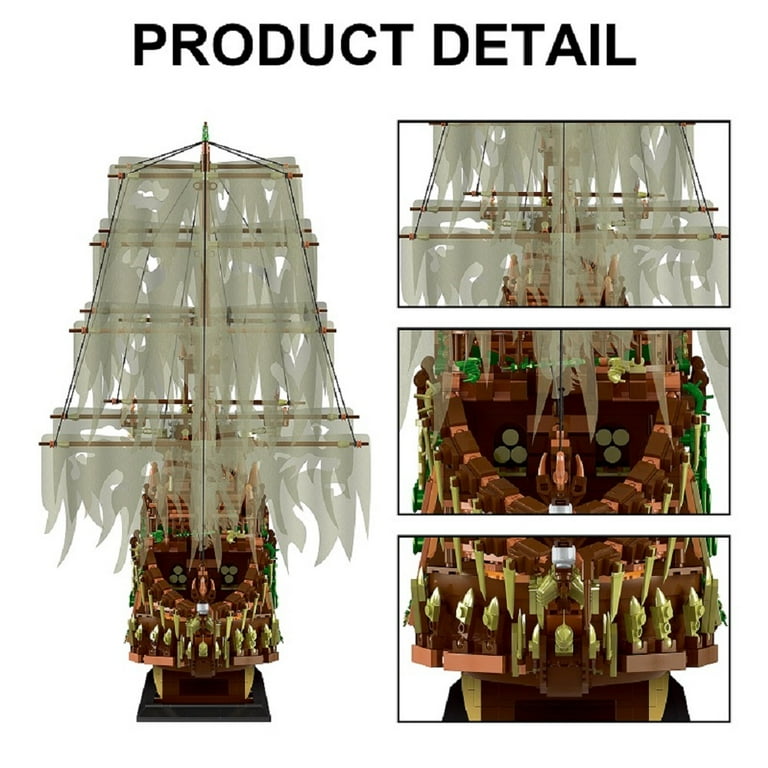 Mould King 13138 Pirates Of The Caribbean Flying Dutchman, 59% OFF