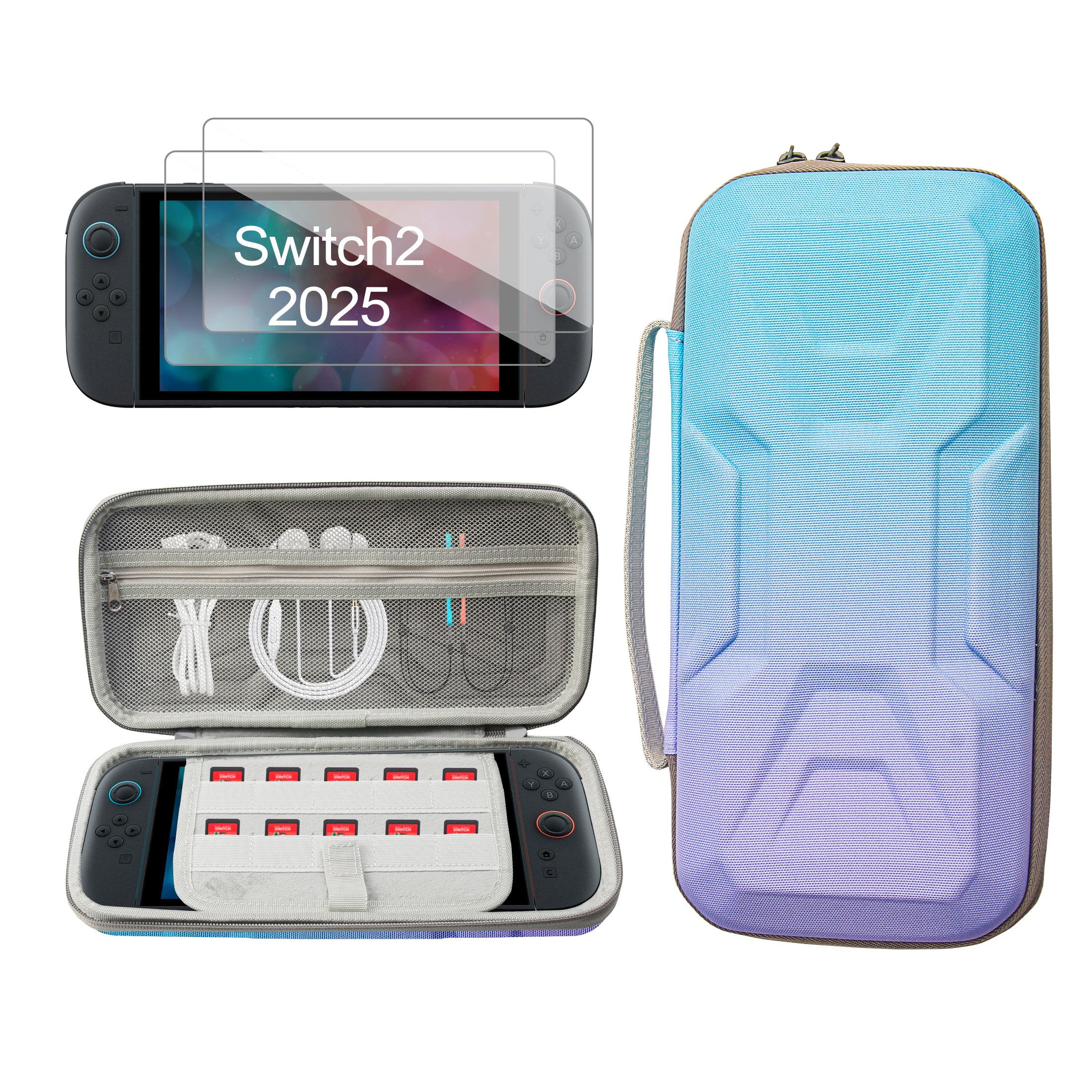 YUOY Funda para Nintendo Switch 2 (2025) - Estuche delgado para viajes ...