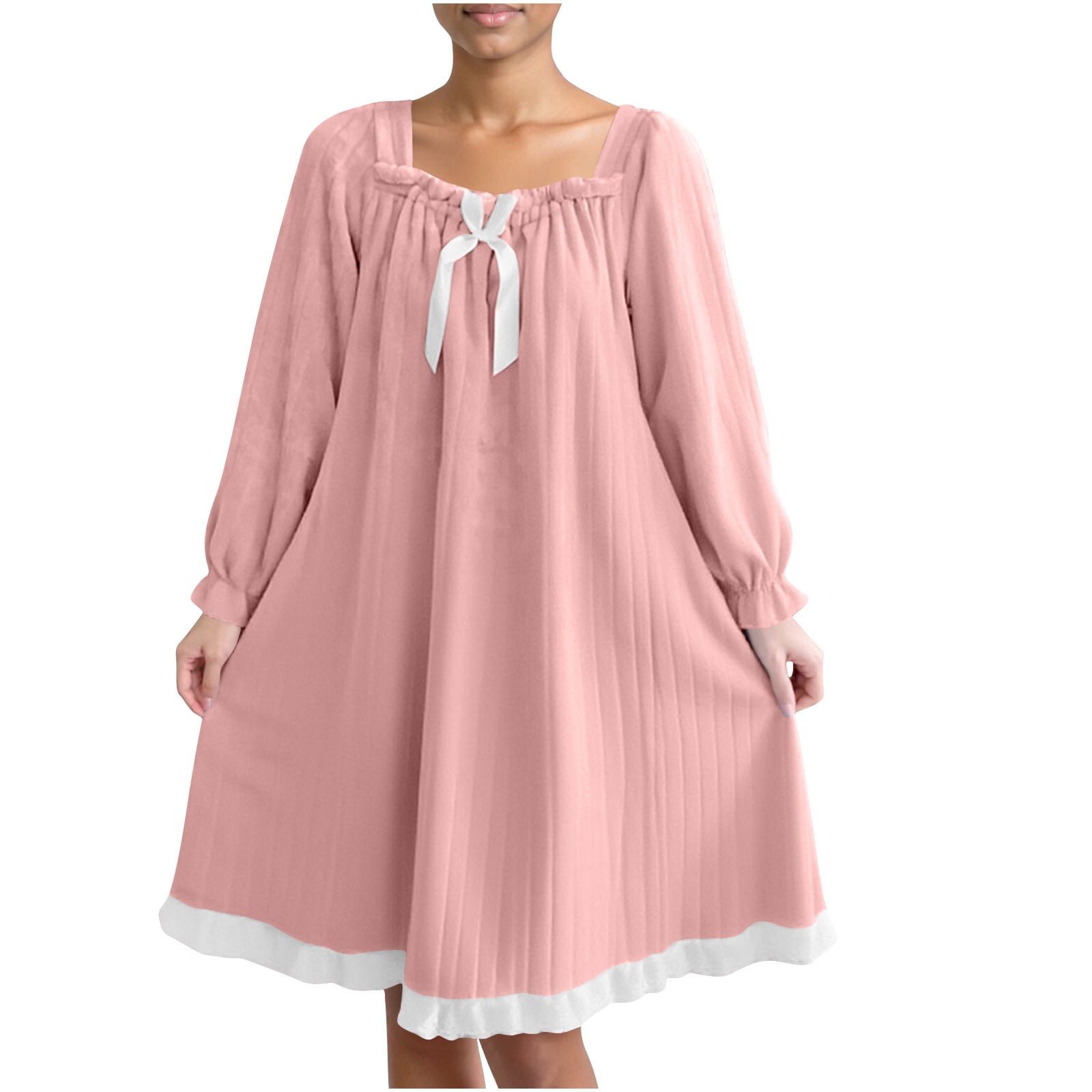 Click here for Wdfiry Nightgowns For Women Comfortable Puffy Long... prices