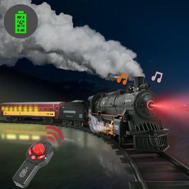 Ant Class Train Set with Remote Control, Classic Train Set with Smoke ...