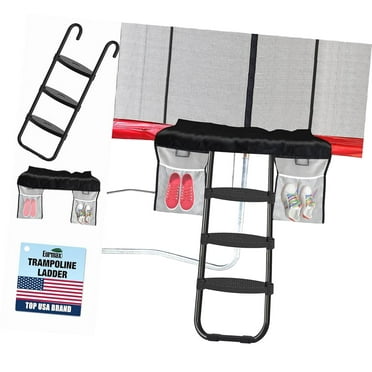 ROMUCHE Backyard Outdoor Trampoline Slide Ladder, 60"*20" with Buffer ...