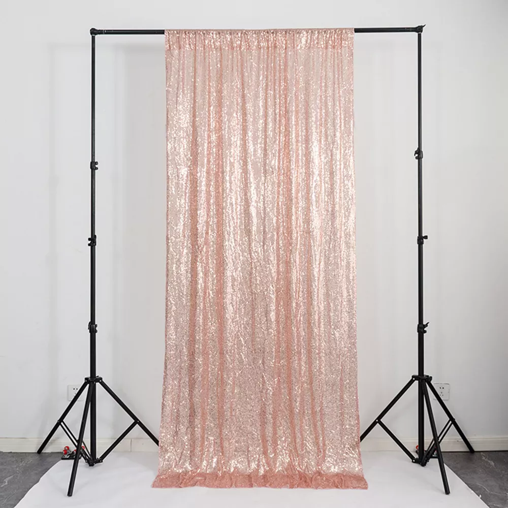Touiyu Sequin Backdrop Curtain Photography Wedding Party Background ...
