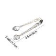 Kchsji Rose Shape Food Clip Ice Cube Coffee Sugar Tongs, Small Spring ...