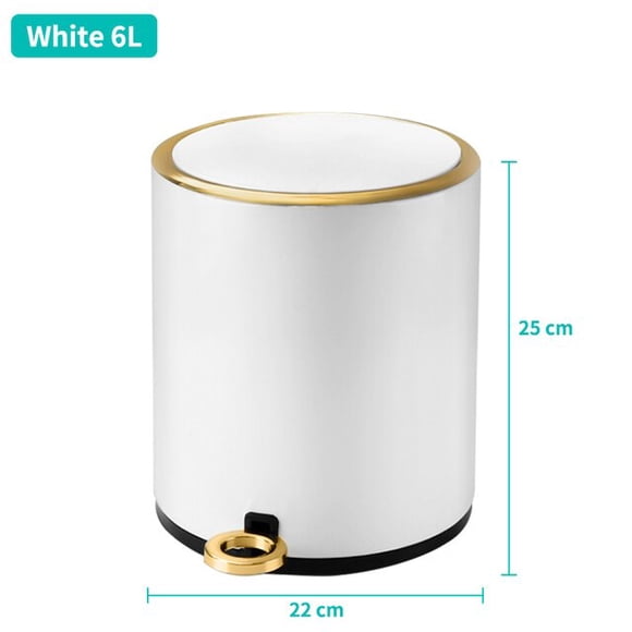 Trash Can Lid And Foot Pedal