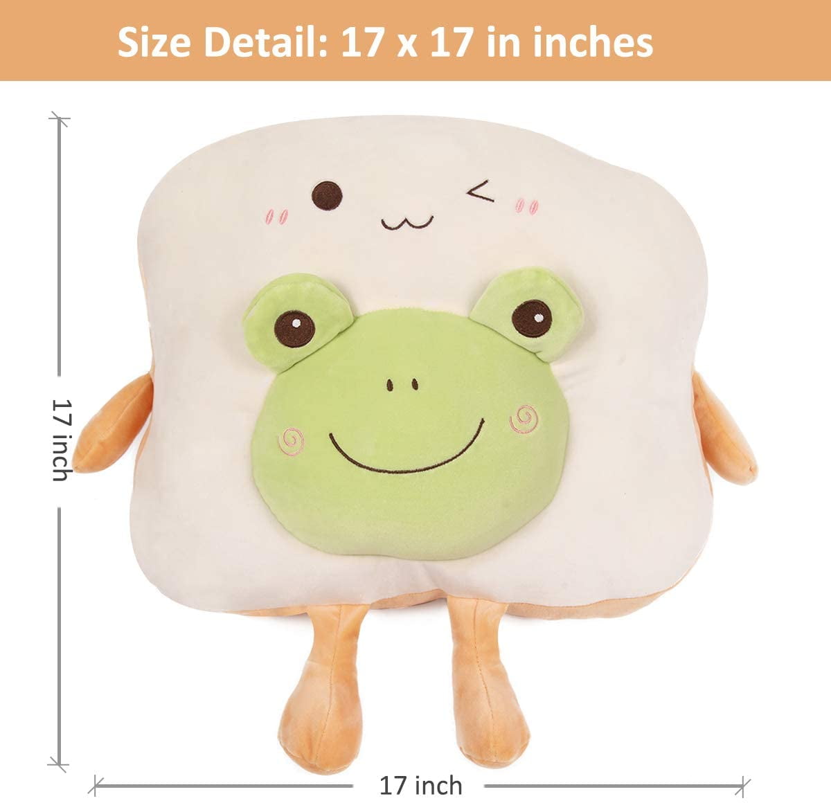 Toys & Games Kawaii plush toast plushie kawaii soft toy toast plush ...