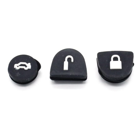 Key Buttons Black Car Remote Controller Anti-theft Car Locking Remote ...