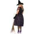 Leg Avenue Womens Plus Size Classic Darling Spellcaster Witch Costume