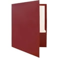 JAM Paper Glossy Two Pocket Folders, Maroon Red, 6 per Pack - Walmart.com