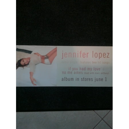 Jennifer Lopez Debut Promotional Poster | Walmart Canada