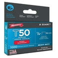 Arrow 504M1 Genuine T50 1/4" Monel Rust Proof Staples, 1000 Pack ...