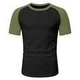 Arlun Short Sleeve Workout T Shirts for Men Classic Crewneck Raglan ...