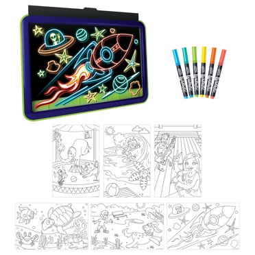 Monsters High? Make Your Art Glow! Scratch N' Glow 16 pc Carded Pack ...