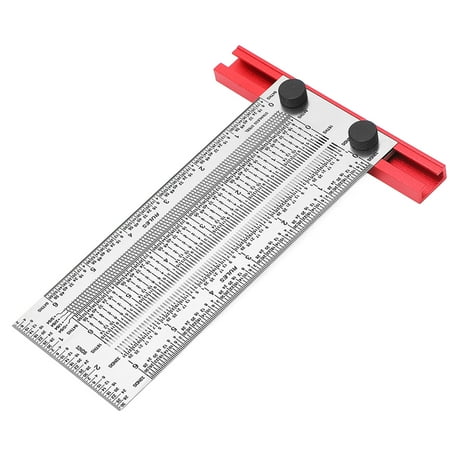T Square Marking Ruler, Marking T Ruler Accurate Black Scale Sturdy ...