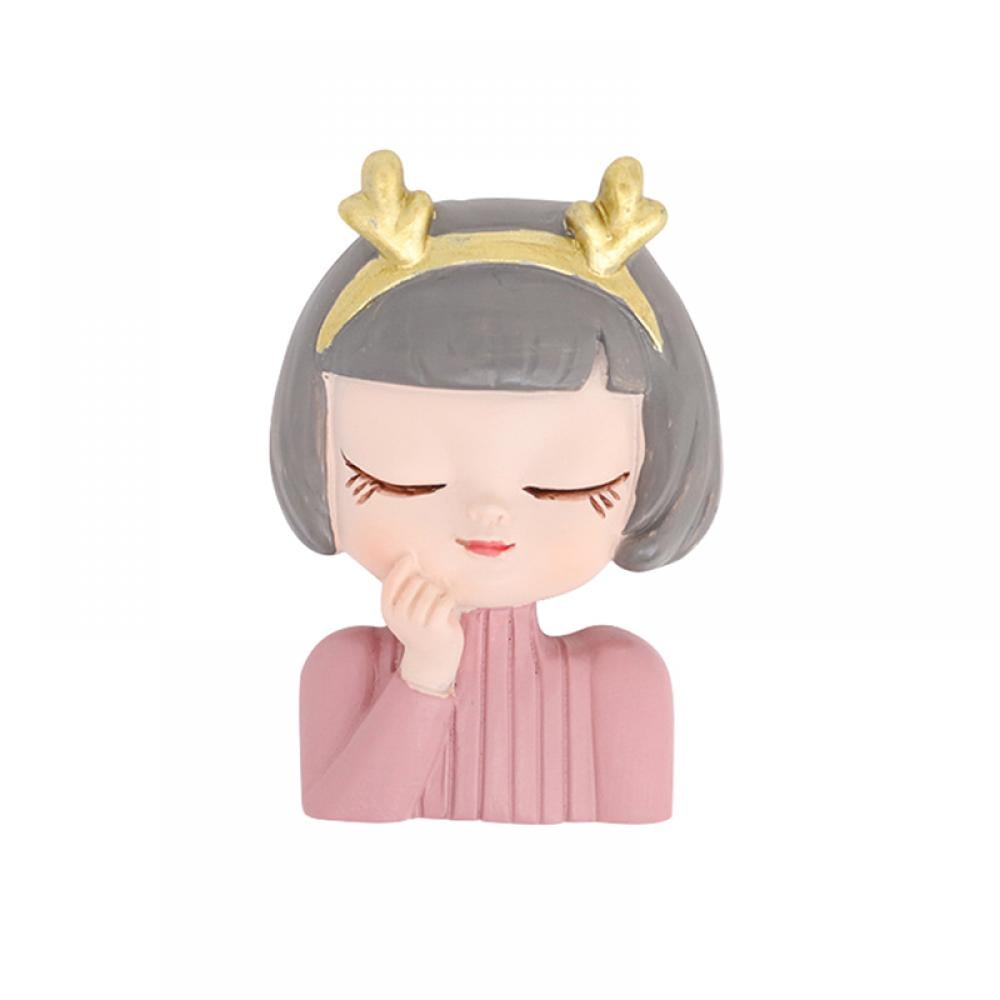 Cute Girl Resin Switch Sticker,Light Switch Decor Decals, Family DIY ...