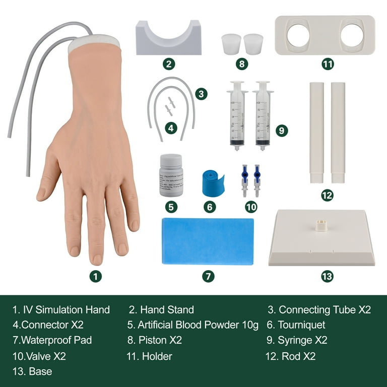 Iv Practice Kit For Nurses Medical Kit Ultrassist Venipuncture Practice ...