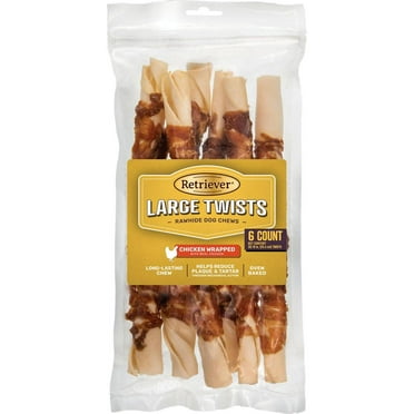 Natural Rawhide Chips for Dogs Bulk Rawhide Dog Treats - Walmart.com