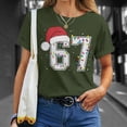 Number 67 Meme Santa Christmas Matching Group Costume TShirt - Walmart.com