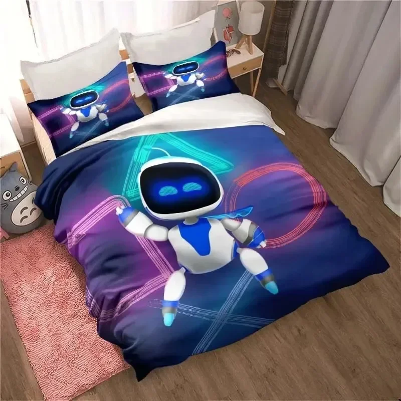 Click here for Yingd Astro Bot Cute Cartoon Bedding Set Duvet Set... prices