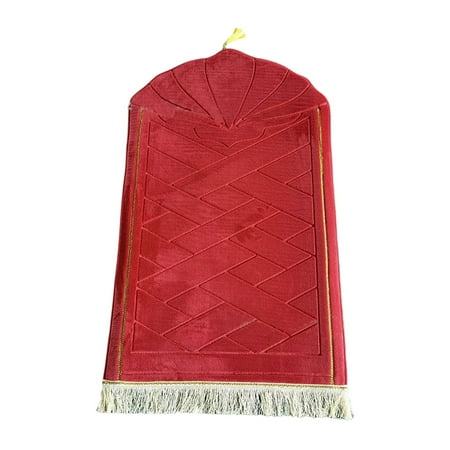 GUOOL Portable Prayer Rug Blanket 65Cmx110cm Foldable Prayer Mat for ...