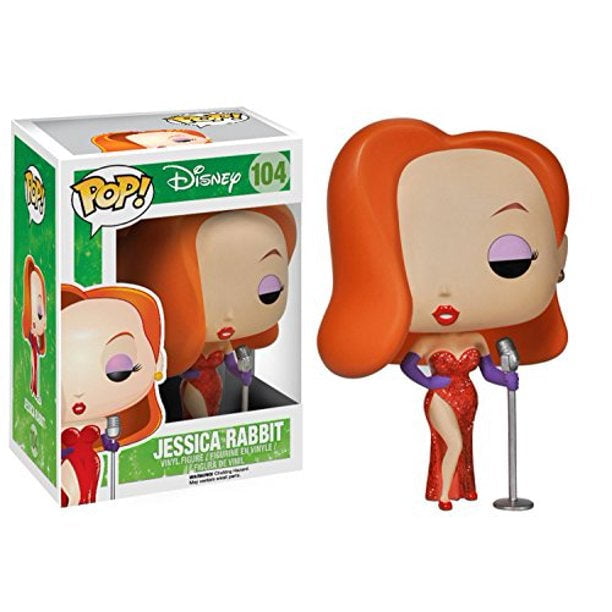 Funko POP! Jessica Rabbit #104 Who Framed Roger Rabbit? Disney Movie ...