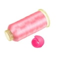 Uxcell Polyester Embroidery Thread and Thread Spools Savers Kit ...