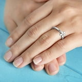 Ringmasters Daisy Stainless Steel with Enamel Choose the Right CTR Ring Size 5 - Walmart.com