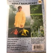 O2 Element Series Hooded Rain Jacket w/Pockets - Walmart.com