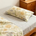 A Cotton Spring Floral Print Pillowcase, Large Size 48X74Cm, Soft ...