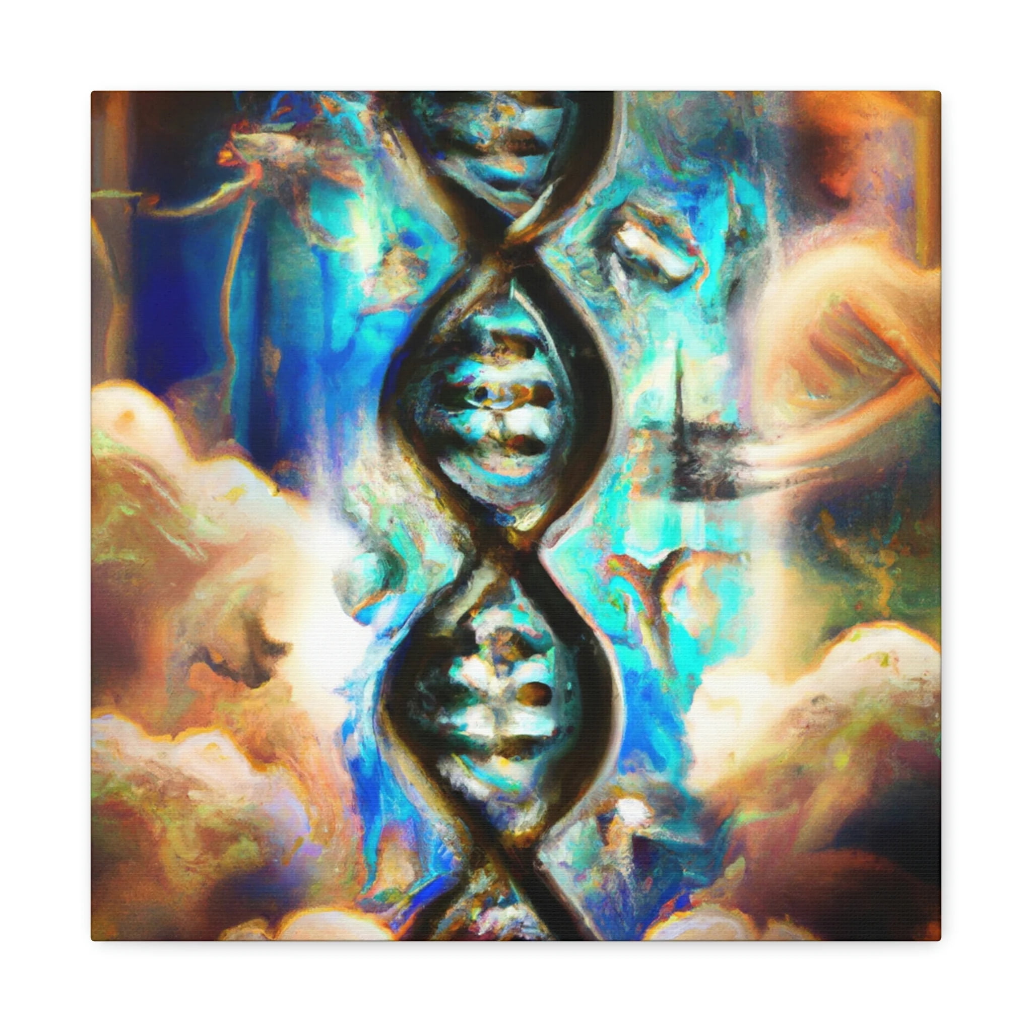 DNA Strands Majestic - Canvas - Walmart.com