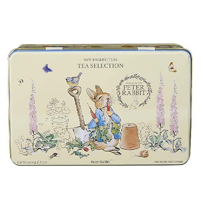 New English Teas Beatrix Potter Tea Tin with 100 English Teabag ...
