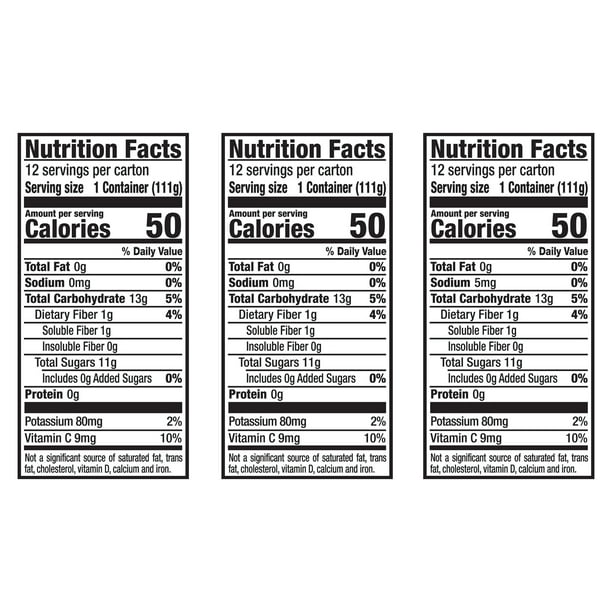 Mott's No Sugar Added Applesauce Variety Pack Cups, 36 pk./3.9 oz ...