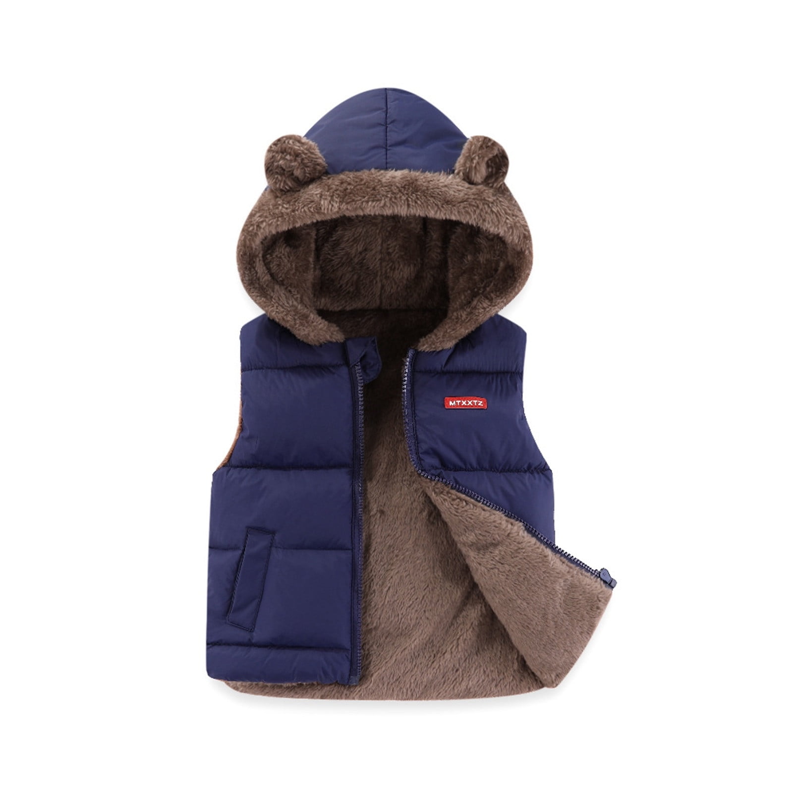 Click here for Mezzall Toddler Kids Baby Boys Girls Hooded Vest P... prices