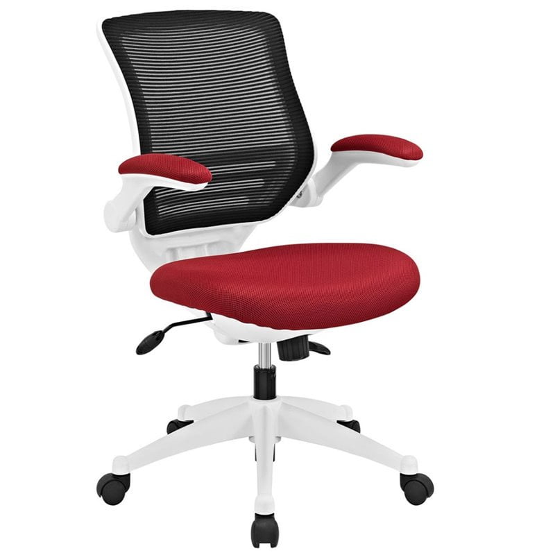 Modway Edge Mesh Office Chair in Red - Walmart.com