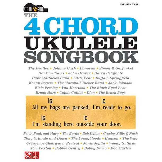 Strum & Sing: The 4 Chord Ukulele Songbook (Paperback) - Walmart.com