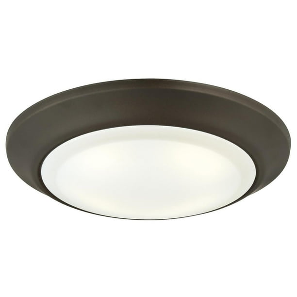 Westinghouse Oil-Rubbed Bronze Brown 5.5 in. W Steel LED Recessed Light ...