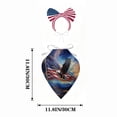 American Flag Eagle Print 17/23" Porch Goose Costume USA 250th ...