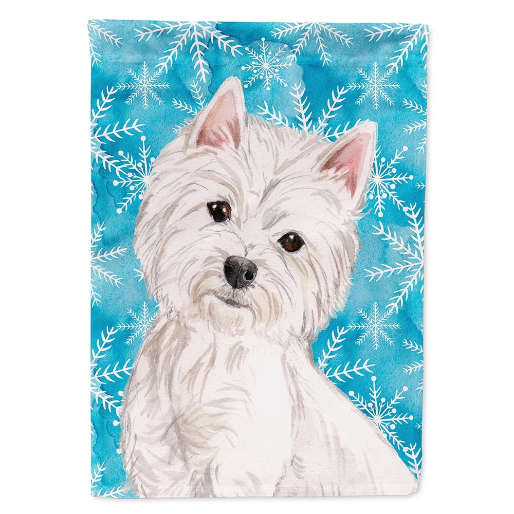 Westie Winter Garden Flag - Walmart.com - Walmart.com