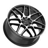 Motiv 18x8 435MB Foil Black Wheel Rim, 5X4.50, A356 Alloy, TPMS ...
