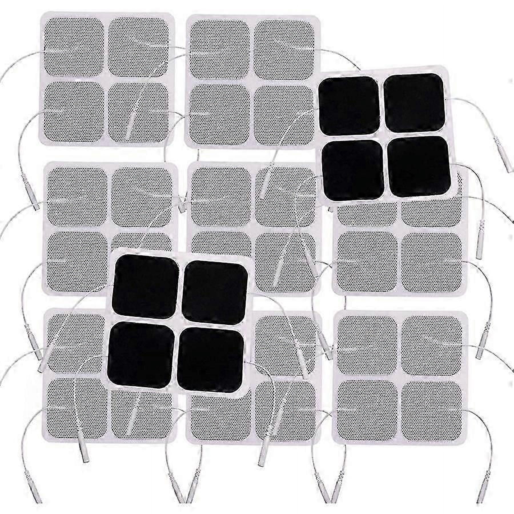 40pcs TENS Unit Pads, 2X2 Electrodes for EMS Muscle Stimulator ...