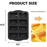 Small Metal Non-Stick Mini Loaf Pan for Various Baking Needs, Heavy ...