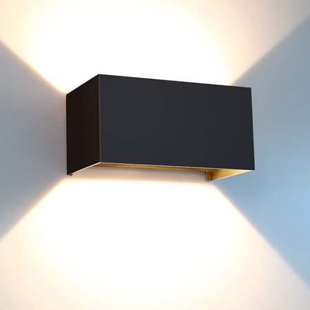 YDJKET 20W LED Wall Lights 3000K Warm White Outdoor Wall Lamp ...